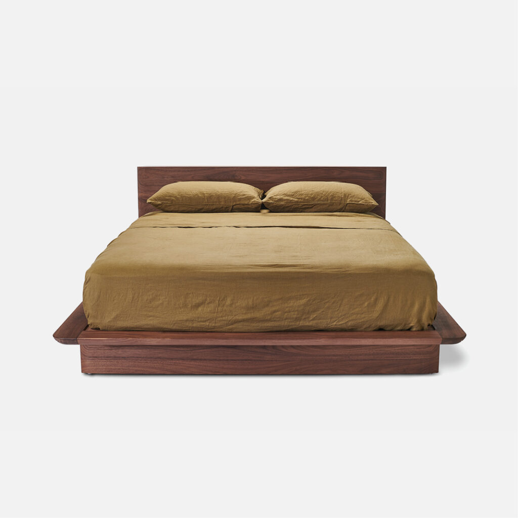 Nami Bed by NAU | Sculptural Timber Bedroom Design