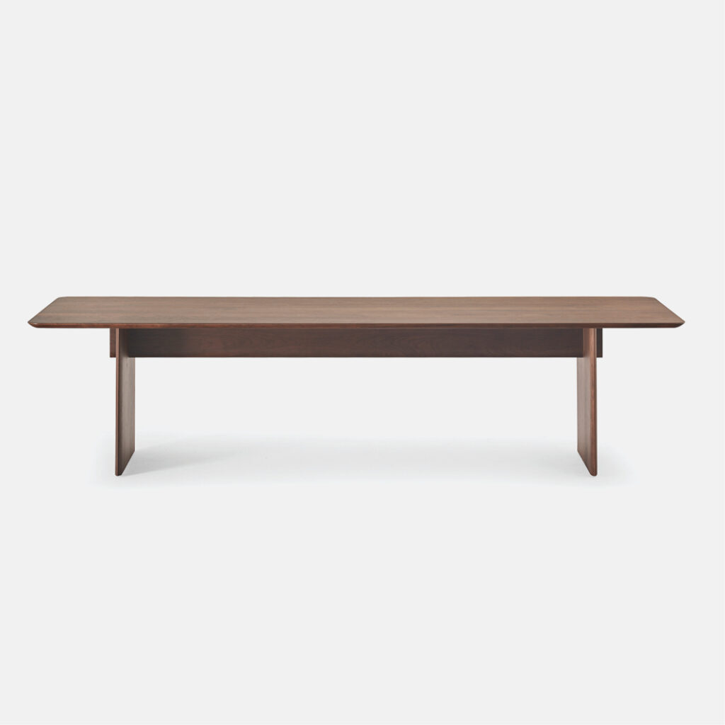 Nami Rectangle Dining Table | NAU Sculpted Timber Form